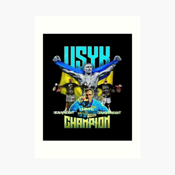 "Usyk a Usyk a Usyk" Art Print for Sale by Jajaer | Redbubble