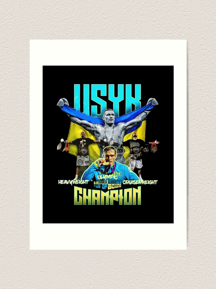 "Usyk a Usyk a Usyk" Art Print for Sale by Jajaer | Redbubble