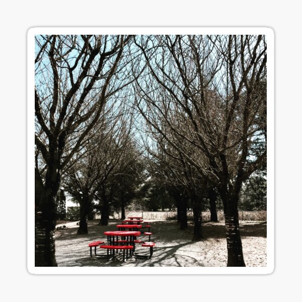 "PARK" Sticker for Sale by RithPix | Redbubble