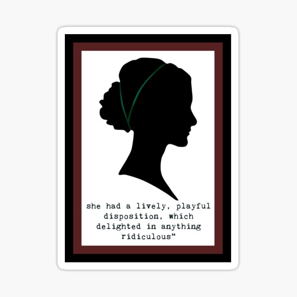 "Elizabeth Bennet " Sticker for Sale by Prettyaspoison | Redbubble