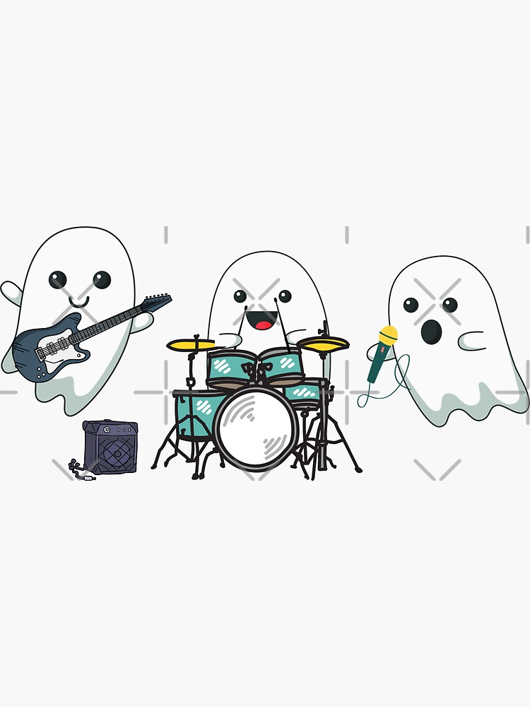 "Spooky Boo's Music Band For Spooky Boo And Scary Rock Band As A ...