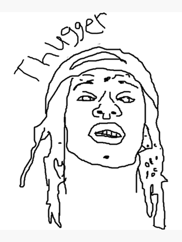 Young Thug Coloring Pages