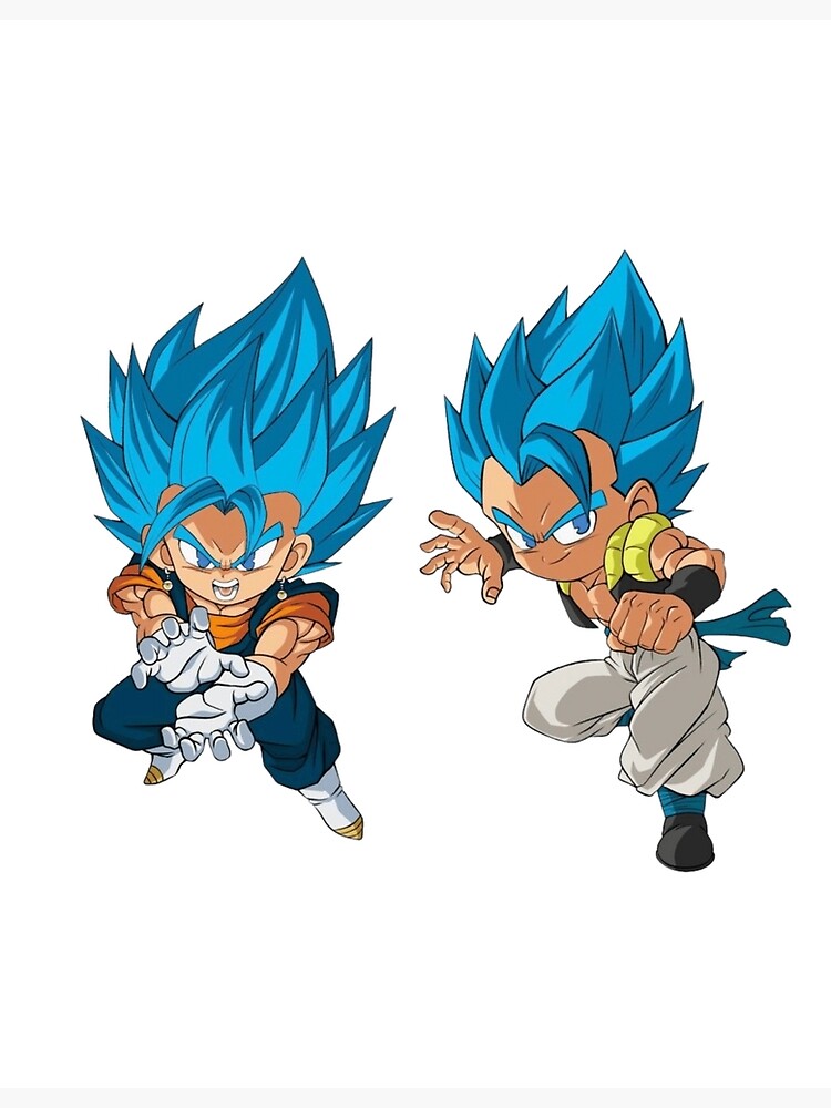 "Gogeta and vegito chibi " Poster for Sale by ZORO-DESIGN | Redbubble