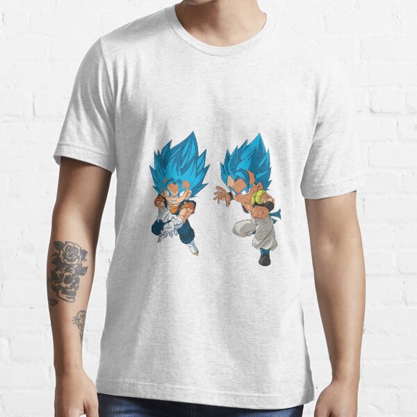 "Gogeta and vegito chibi " T-shirt for Sale by ZORO-DESIGN | Redbubble ...