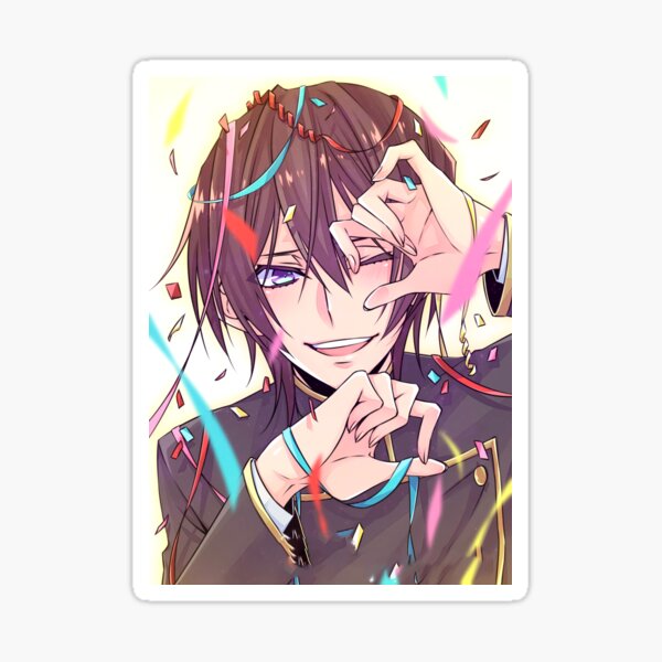 "Lelouch Lamperouge Code Geass Epic Design for fan" Sticker for Sale by ...
