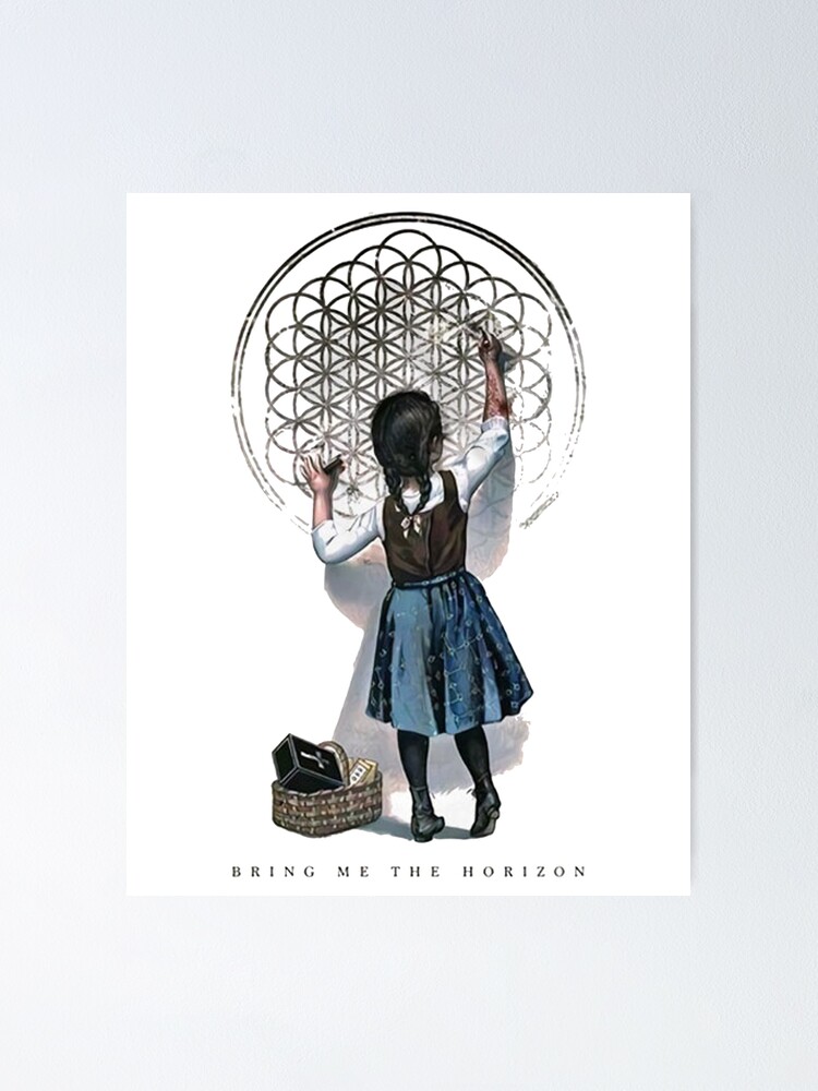 "Logo BMTH Little Girl" Poster for Sale by GeorgeJoneso | Redbubble