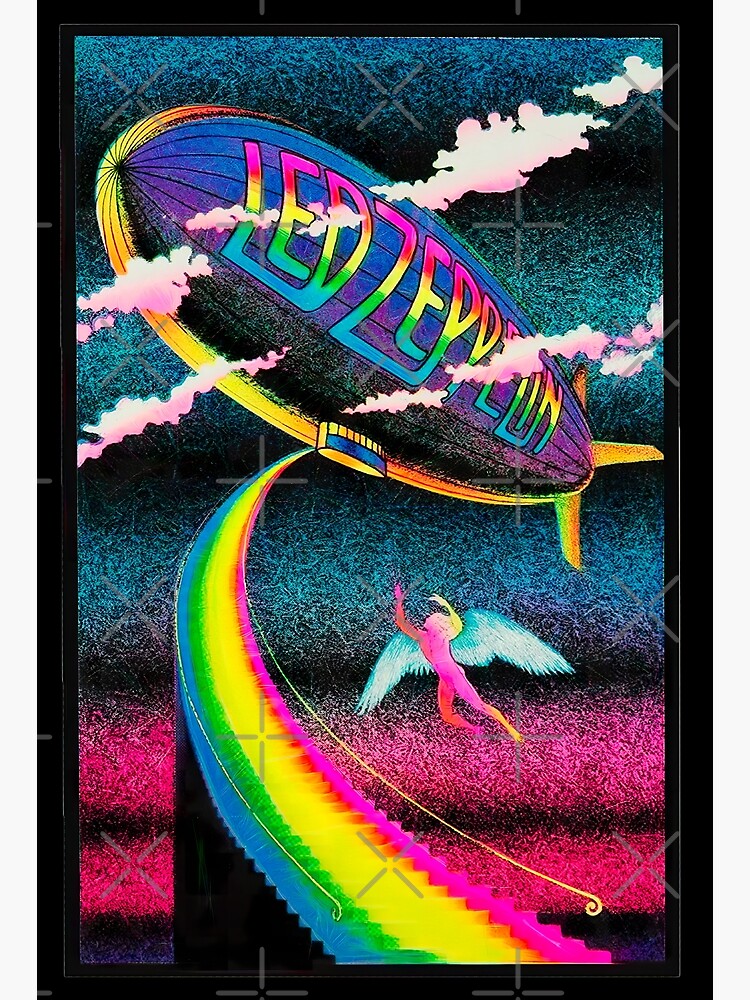 "ZEPPELIN ORIGINAL POSTER - COLOR SHARPENED 2022" Photographic Print ...