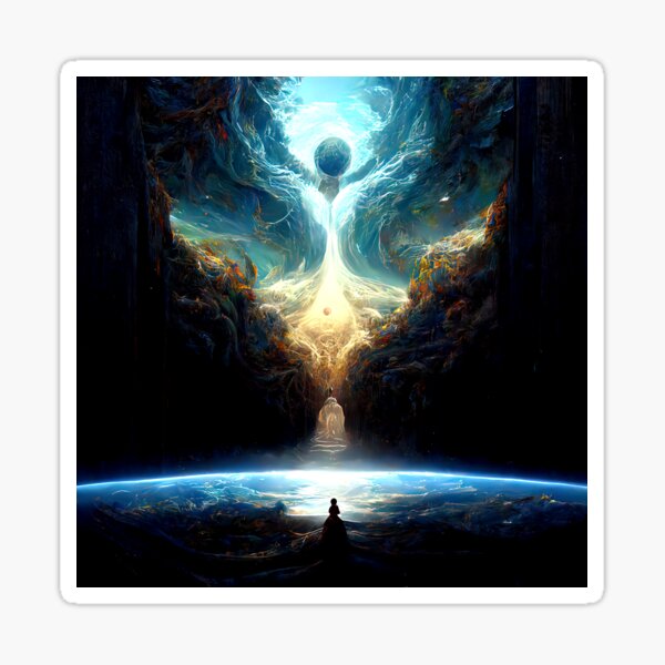 "Heaven Art" Sticker for Sale by AICustomArt | Redbubble