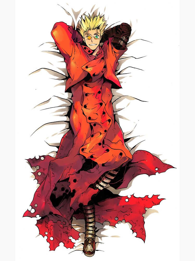 "Vash Sleep" Sticker for Sale by gilbertjdenny | Redbubble