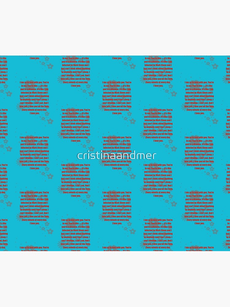 "Lexie and Mark I love you" Tapestry for Sale by cristinaandmer | Redbubble