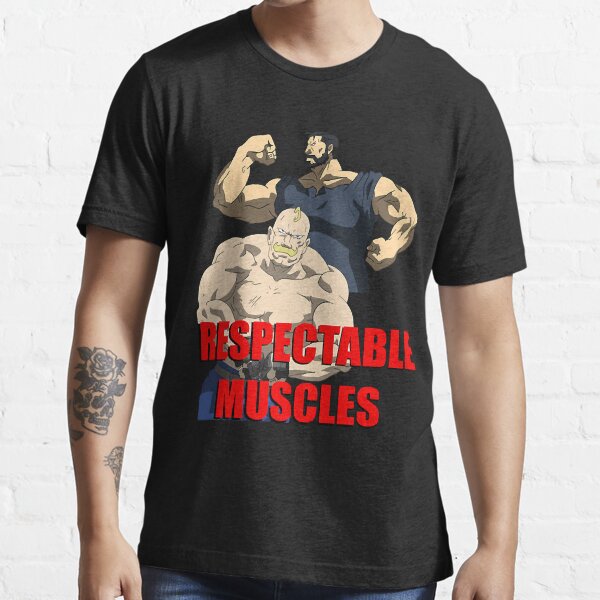 "Respectable Muscles" T-shirt for Sale by Kemillop005 | Redbubble ...