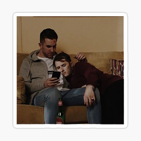 "ballum (ben and callum)" Sticker for Sale by TillyPatel | Redbubble