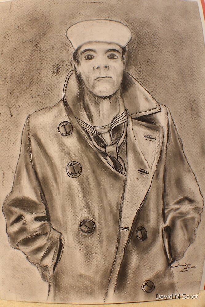 "Young Sailor in a Pea Coat" by David M Scott | Redbubble
