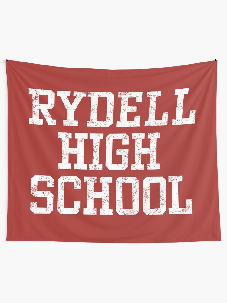 "Grease - Rydell High" Tapestry by Purakushi | Redbubble