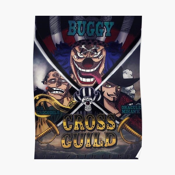 "The cross guild One Piece" Poster for Sale by ShonnaWener | Redbubble
