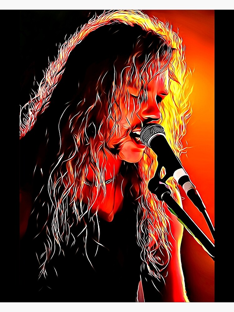"Metallica James Hetfield Art nothing Else Matters" Poster for Sale by ...