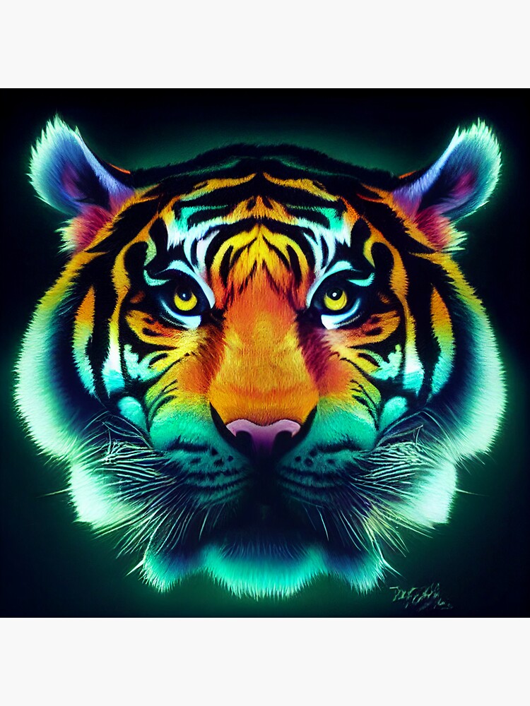 "Magic Tiger ai generated art digital art artificial intelligence ...