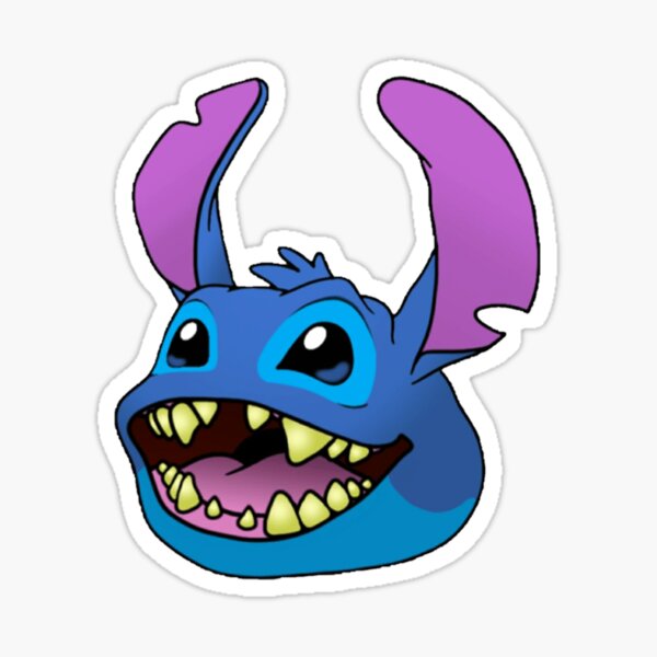 "Stitchumon" Sticker for Sale by Welsh-Studios | Redbubble