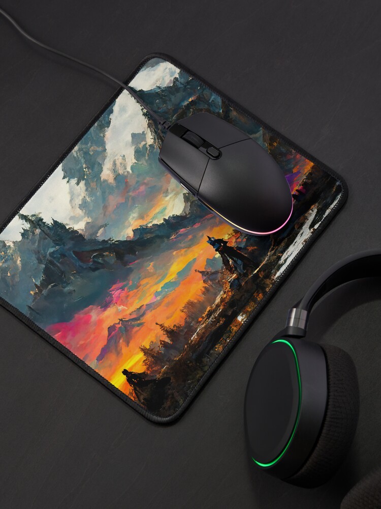 "skyrim landscape" Mouse Pad for Sale by ururuty | Redbubble
