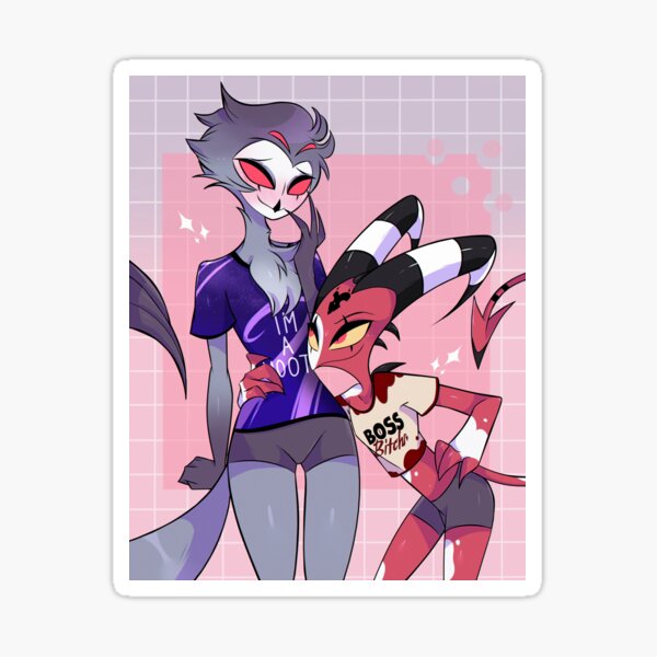 "Stolas x Blitz Shirts" Sticker for Sale by MelleMoon | Redbubble