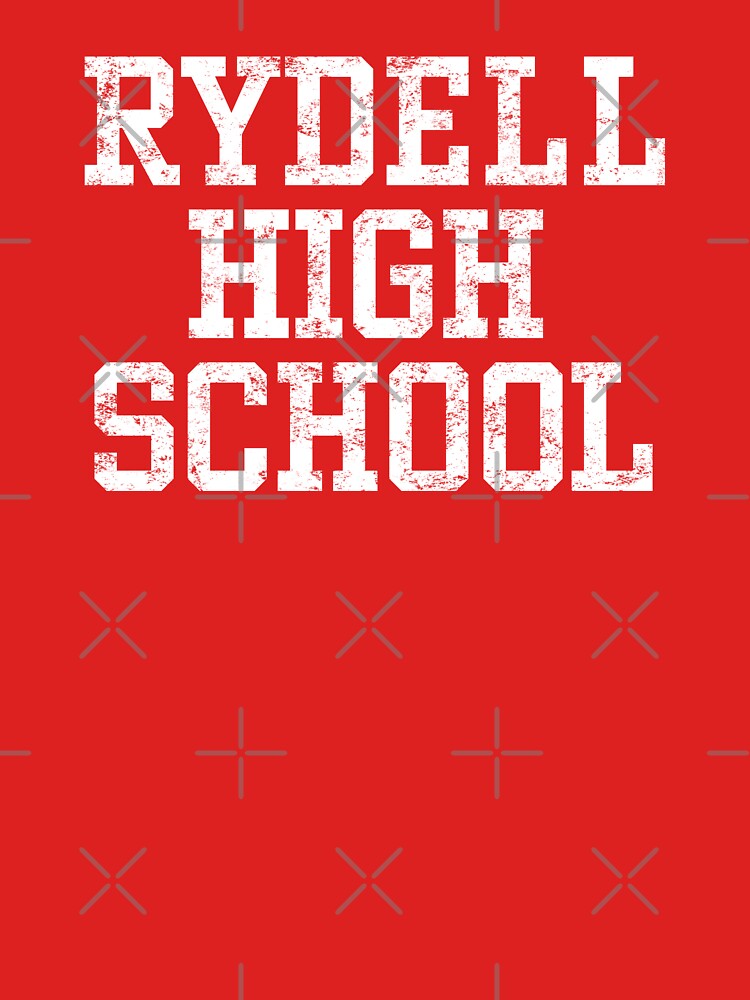 "Grease - Rydell High" T-shirt for Sale by Purakushi | Redbubble ...