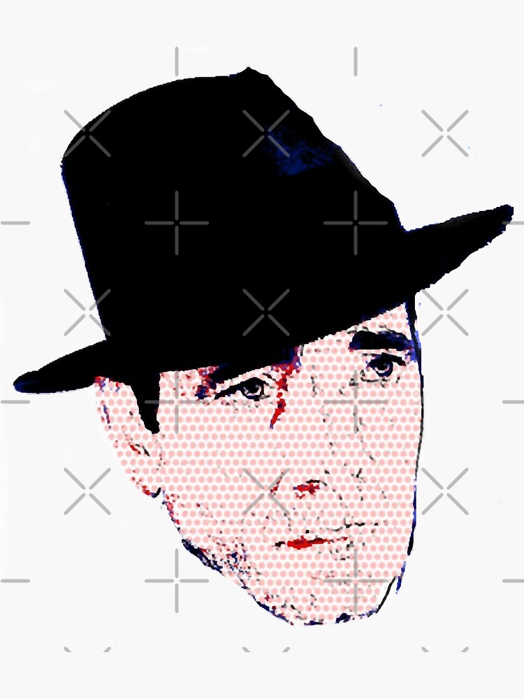 "Sports cast Bogart Pop Art" Sticker for Sale by Davidbrawn | Redbubble