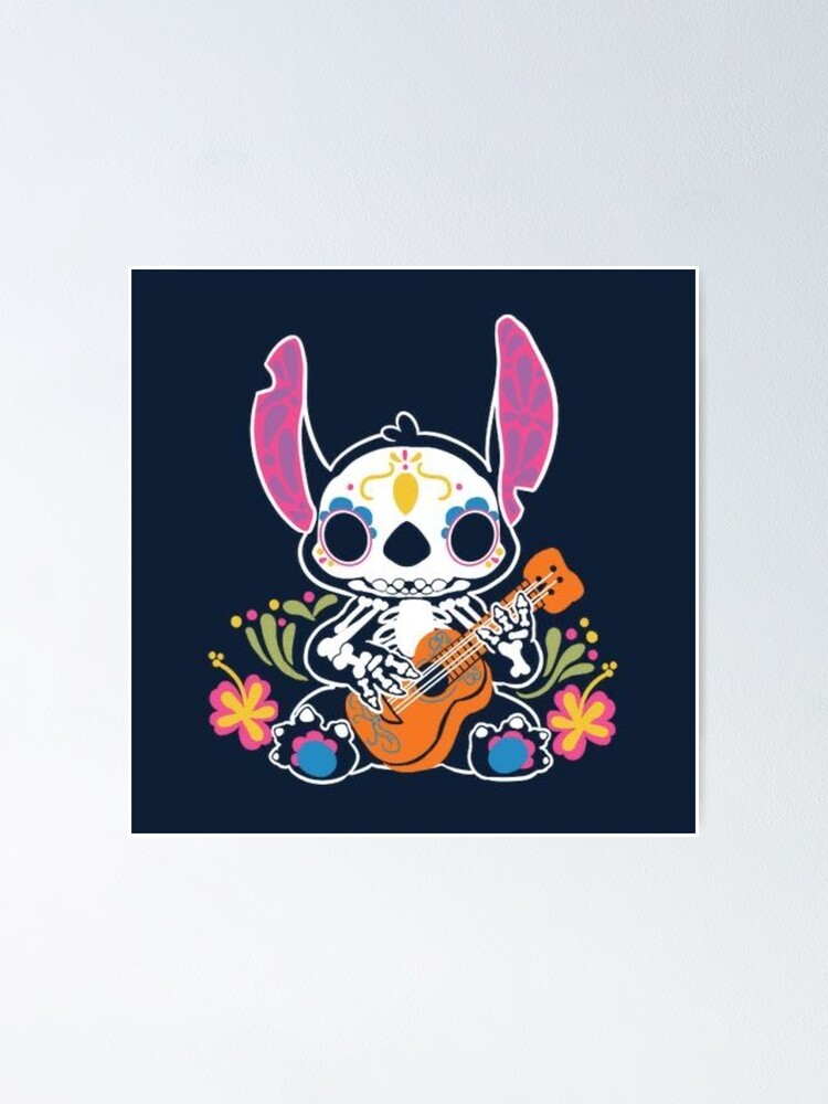 "stitch day of the dead" Poster for Sale by ALIWOLF95 | Redbubble