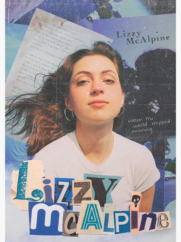 "Lizzy McAlpine Vintage" Sticker for Sale by rotiiboyy | Redbubble