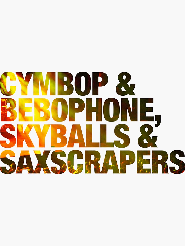 "Phish Simple Lyrics Text - Photo Fill" Sticker for Sale by krapart ...