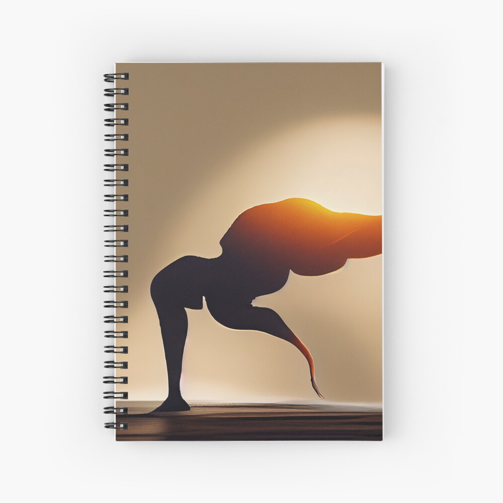 "Abstract Art of Yoga poses - Created by Artificial Intelligence ...