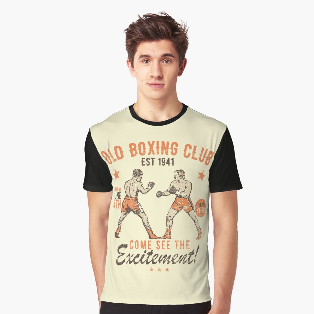"vintage T Shirt retro distressed boxing boxers " Poster for Sale by ...
