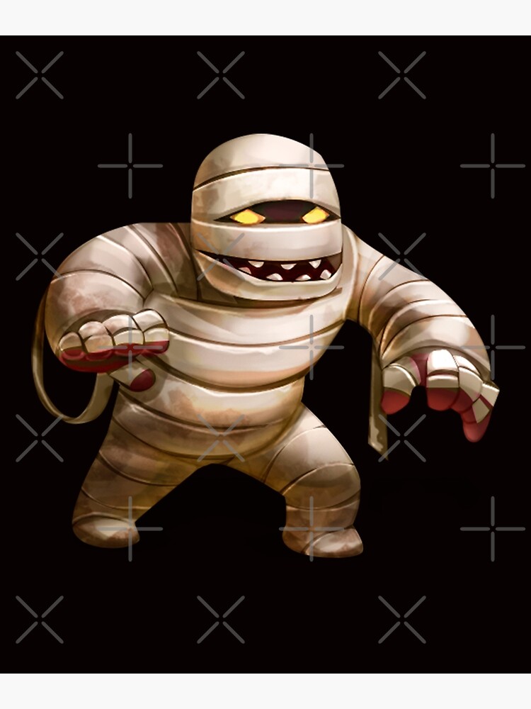 Lámina fotográfica «Espeluznante Zombi Monstruo Momia Lindo Aterrador ...