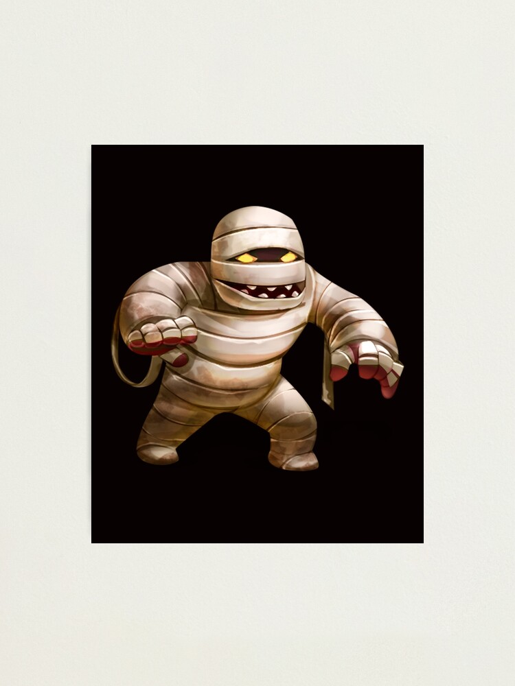 Lámina fotográfica «Espeluznante Zombi Monstruo Momia Lindo Aterrador ...