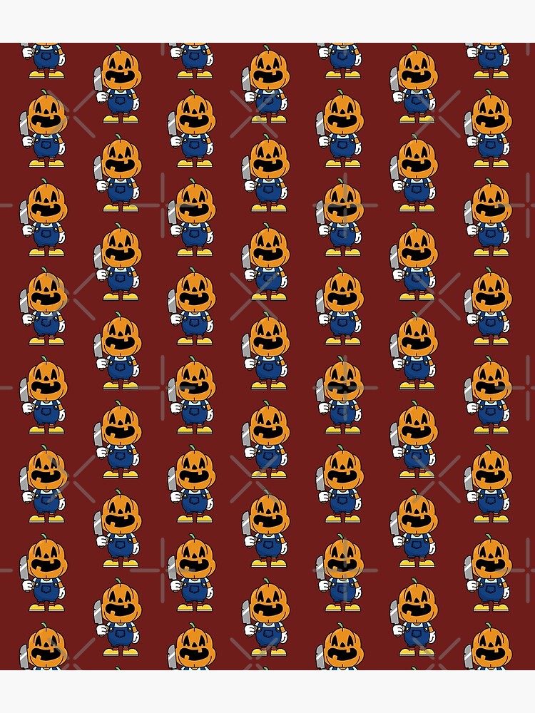 Spooky Pumpkin Face Cute Scary Creepy Halloween Backpack sold by Cammie ...