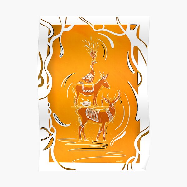 "Illustrated rebus happy birthday" Poster for Sale by happytherapy ...