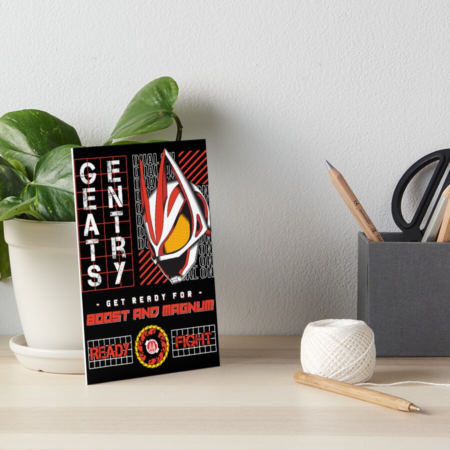 "Kamen Rider Geats Boost and Magnum" Art Board Print for Sale by ChaosK ...