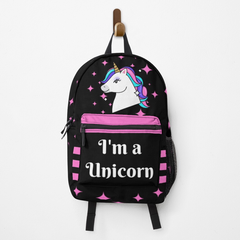 "I'm A Unicorn II" Backpack for Sale by MoniquePrince | Redbubble
