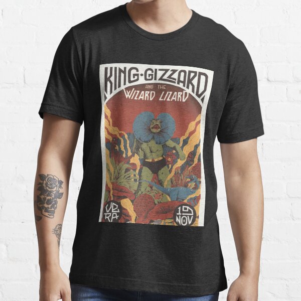 "King Gizzard and the Lizard Wizard tour poster" T-shirt for Sale by ...