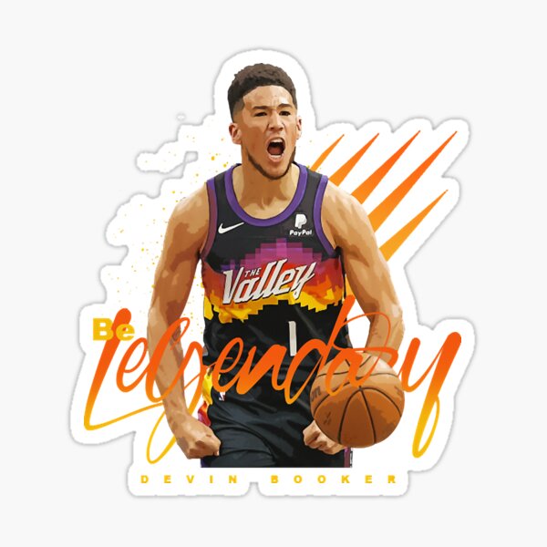 "Devin Booker" Sticker for Sale by maitriqbharland | Redbubble