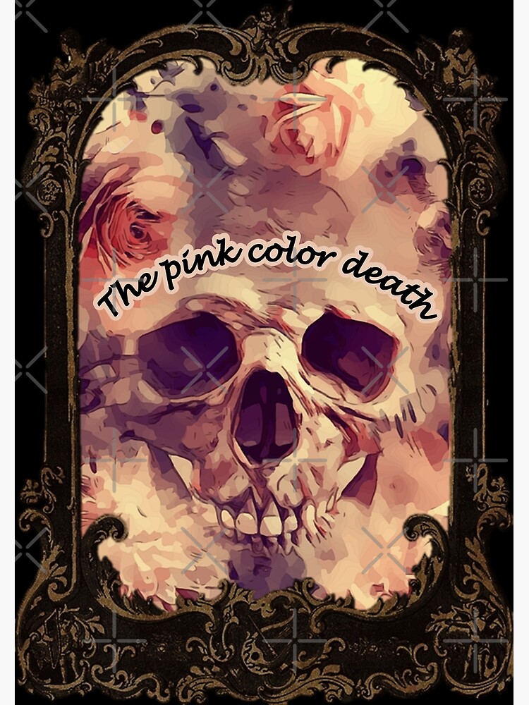 "The pink color death - gothic pink roses" Poster for Sale by ...