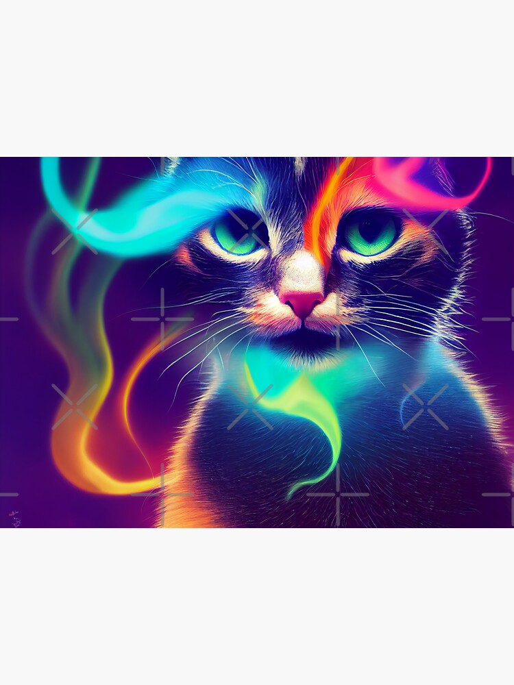 "Fluffy Kitten #8 from the "omg-its-so-fluffy collection"" Sticker for ...