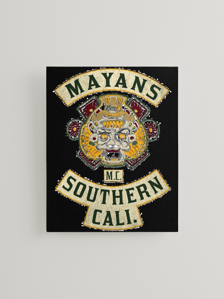 Rowndvsn Logo Mayans MC Southern Cali Front Authentic Back