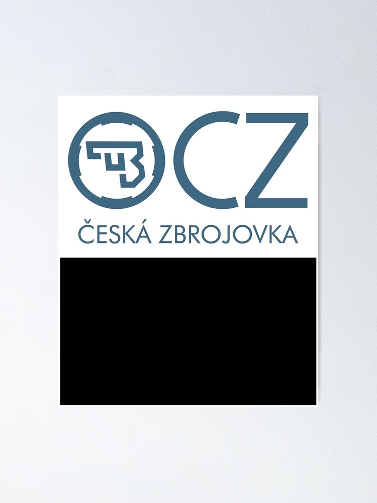 "CZ Firearms Logo" Poster for Sale by PorshaLloyd | Redbubble