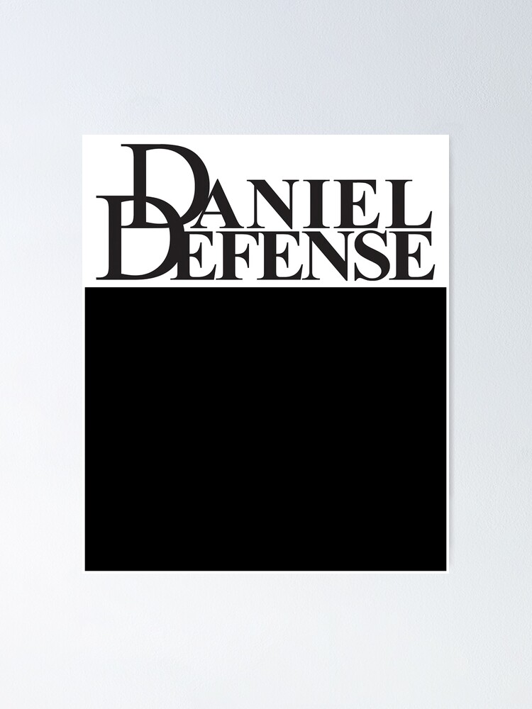 "Daniel Defense Logo" Poster for Sale by PorshaLloyd | Redbubble
