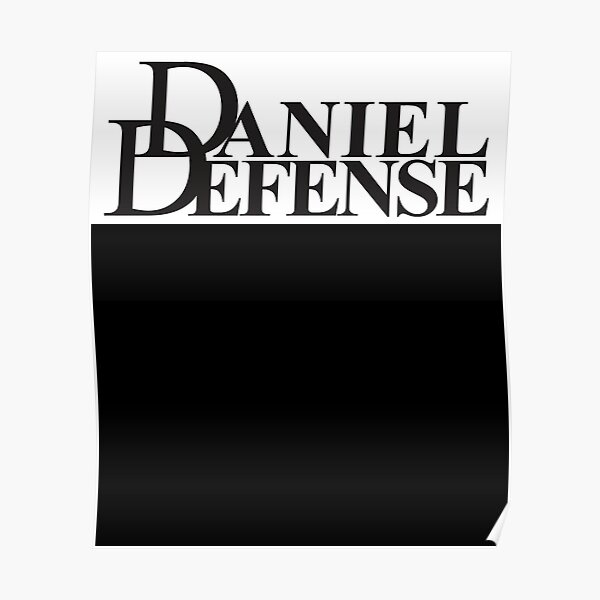 "Daniel Defense Logo" Poster for Sale by PorshaLloyd | Redbubble
