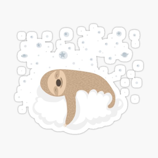 "Sloth from ice age" Sticker for Sale by CorneliusDesign | Redbubble