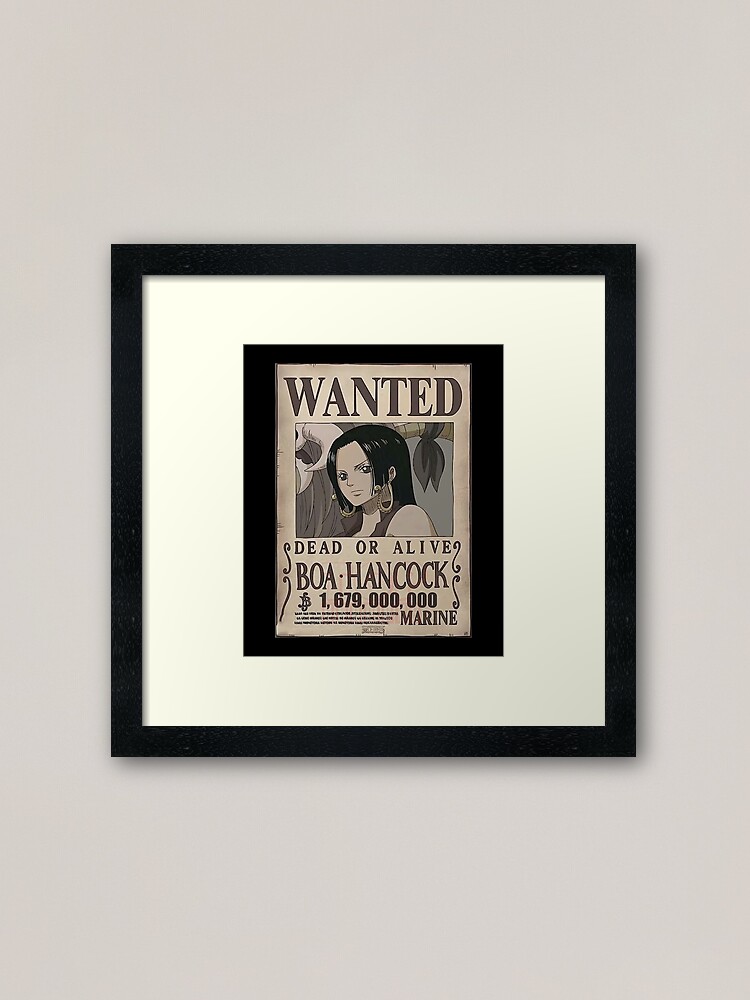 "Boa Hancock Queen of Pirate Waifu Anime Girls In One Piece Wanted ...