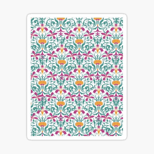 "Traditional patterns" Sticker for Sale by MYWMC | Redbubble