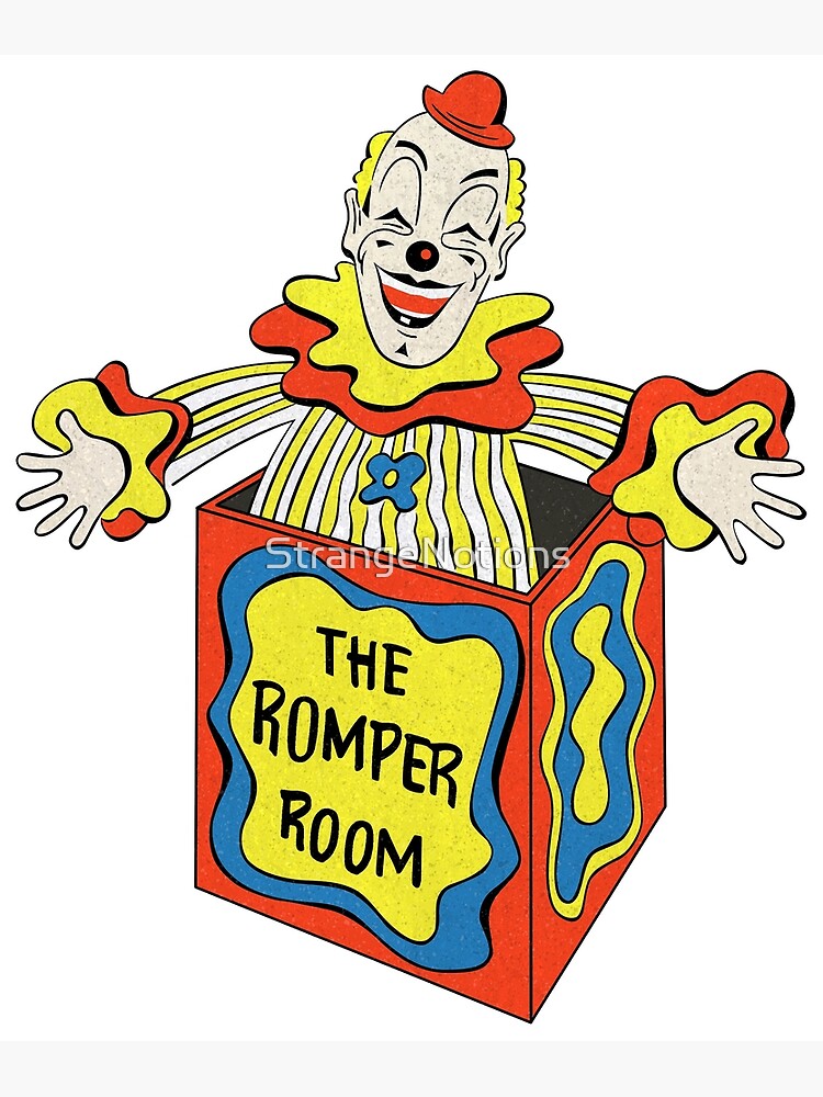 "Defunct 50s "Romper Room" TV Show Logo Featuring the Clown Jack-in-the ...