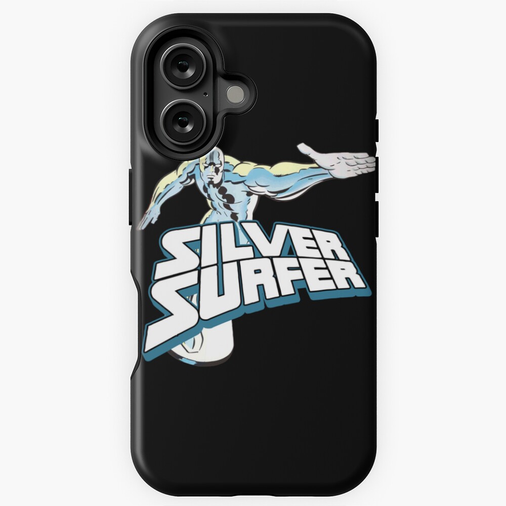 "Silver Surfer " Sticker for Sale by Aliahlakeside | Redbubble